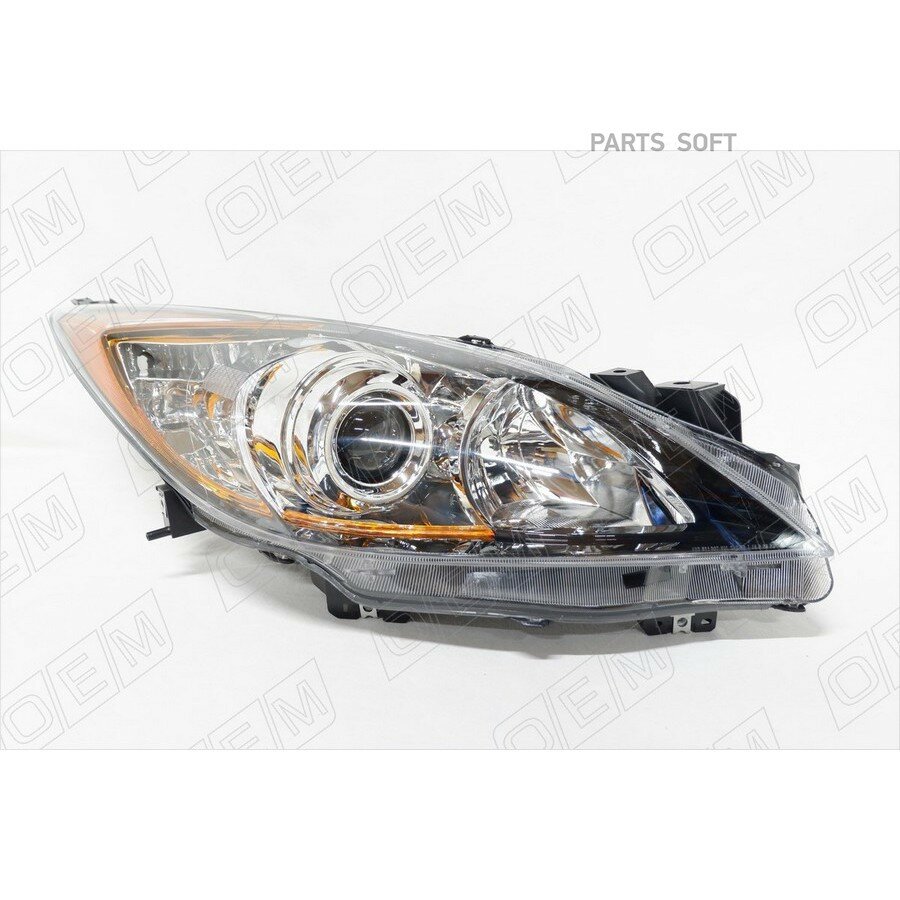Фара правая Mazda 3 2 BL 2009-2013 галоген, с ко от официального дистрибьютора, OEM, артикул OEM0204FR