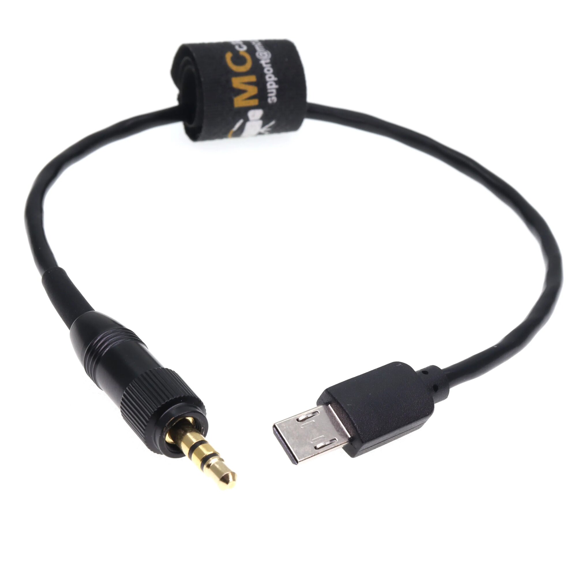 Кабель Micro USB - 3,5 мм TRS для синхронизации Deity TC-1 Sony FX3 FX30 A7S3 A1 50cm