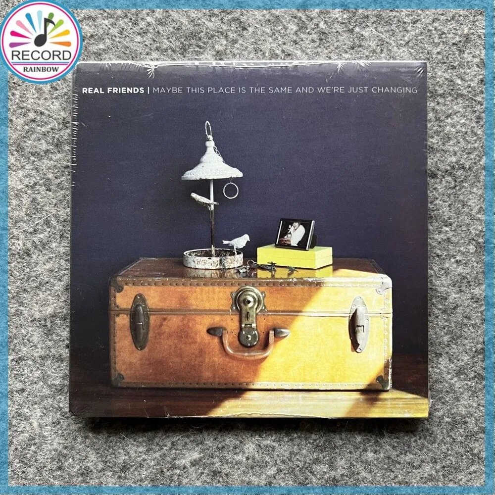 CD Real Friends Maybe This Place Is the Same and We're Just Changing CD 1Z03084 запечатанный совершенно новый альбом NN-9