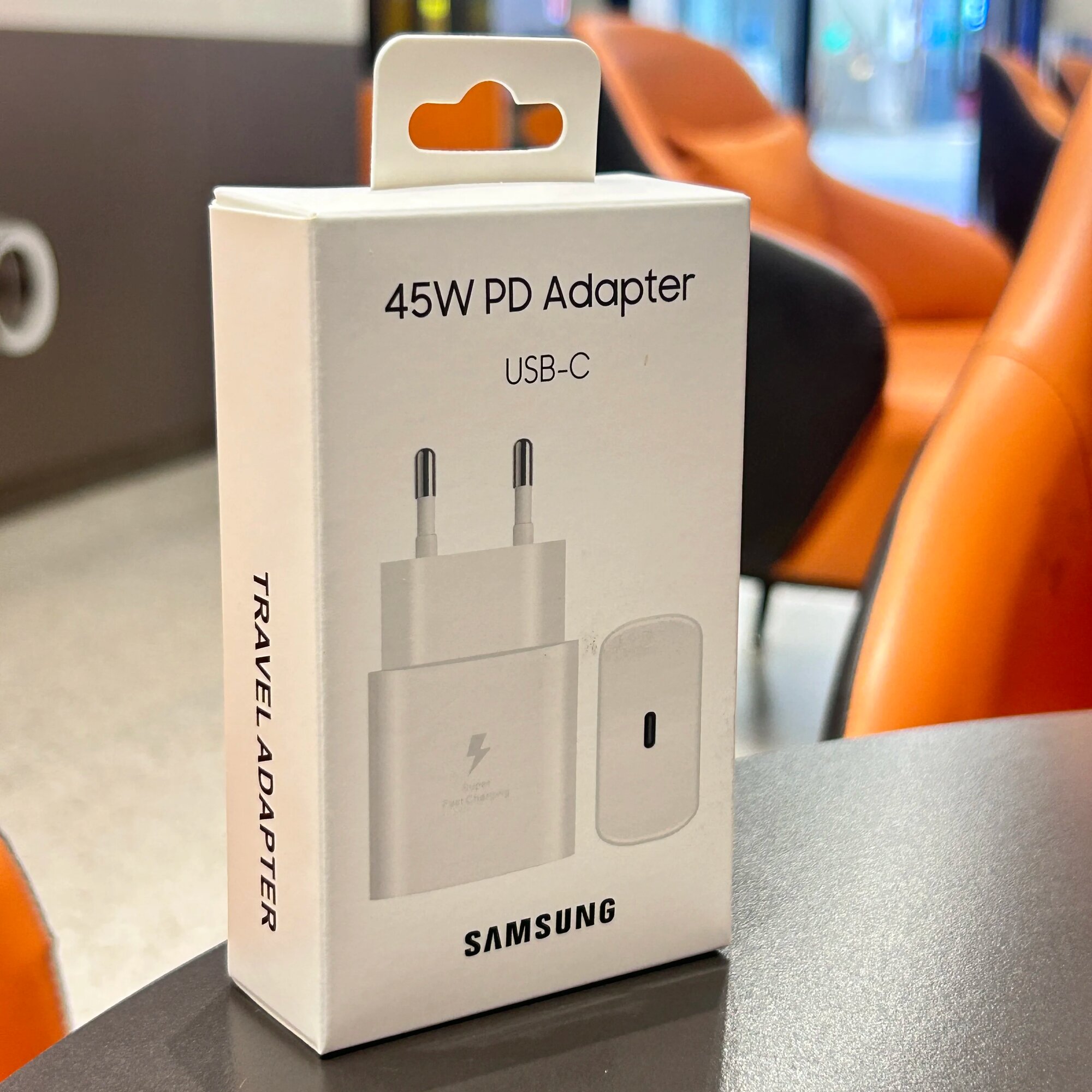 Samsung 45W PD Adapter USB-C, EU, Белый