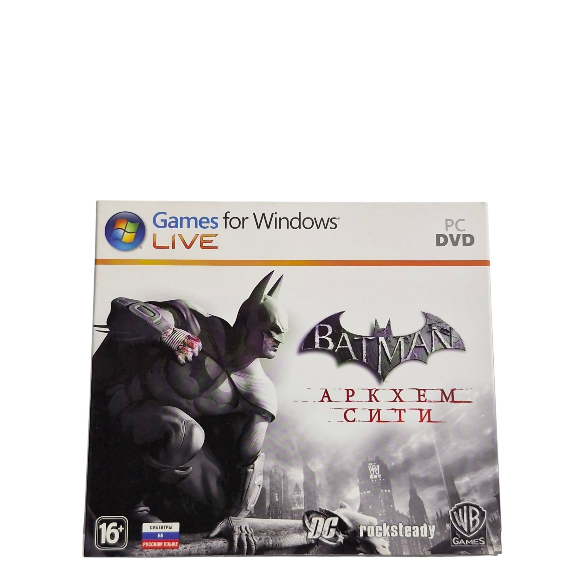 Игра для компьютера: Batman Arkham City Steam pc диск лицензия