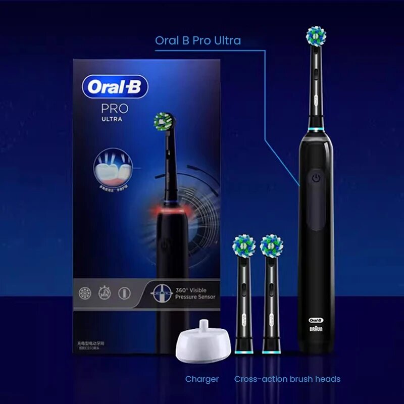 Oral B Pro Ultra Black - электрическая зубная щетка