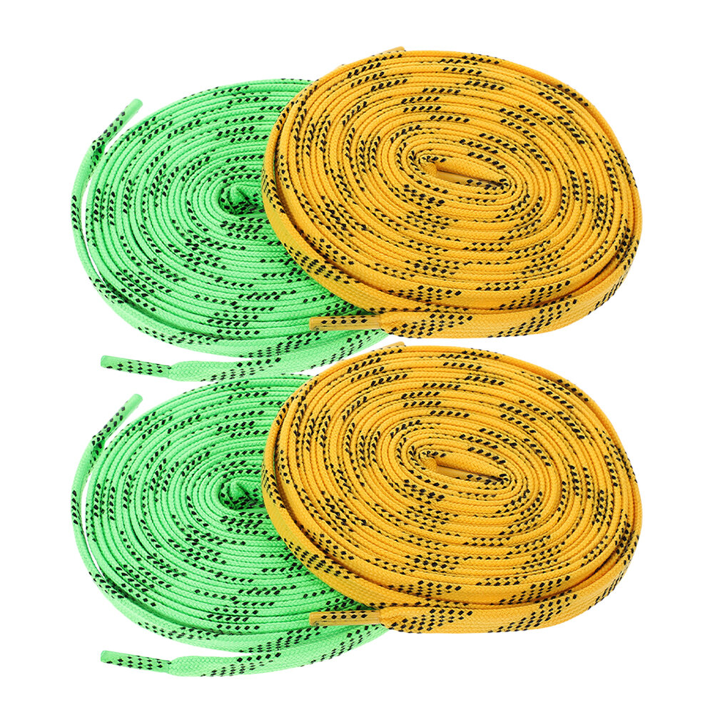 2 Пары Шнурки Для Коньков Хоккея Из Полиэстера 213.00X0.80X0.80Cm