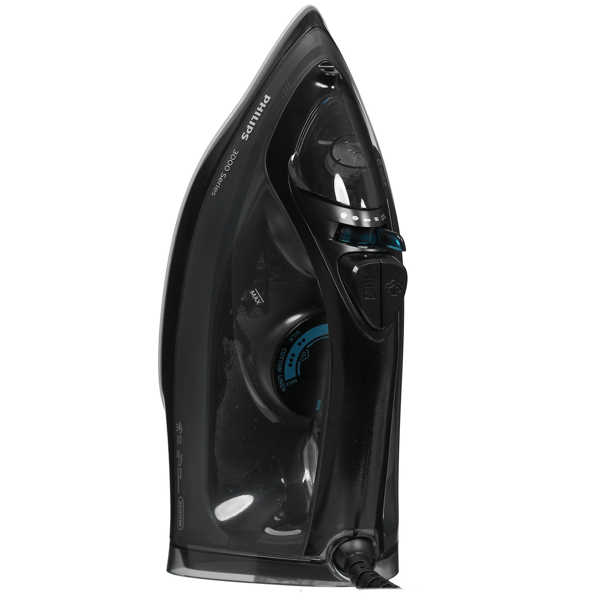 Утюг PHILIPS DST3041/80 черный, мощность 2600 Вт, керамическая подошва