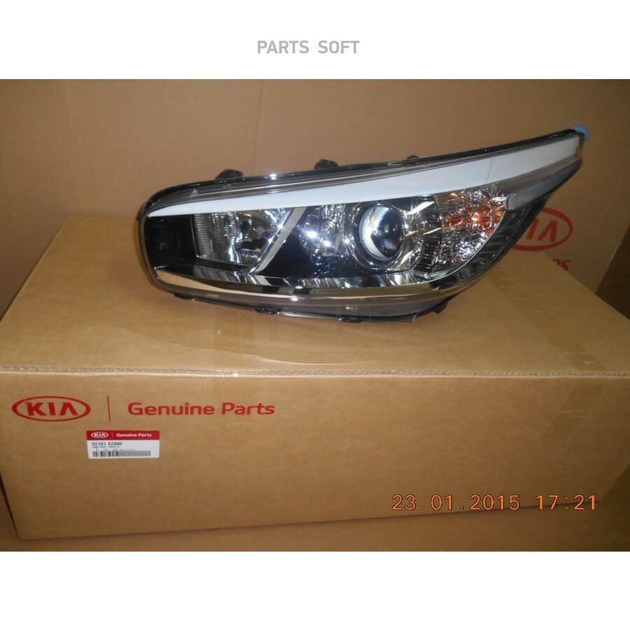 Фара левая от официального дистрибьютора, HYUNDAI-KIA, артикул 92101A2000