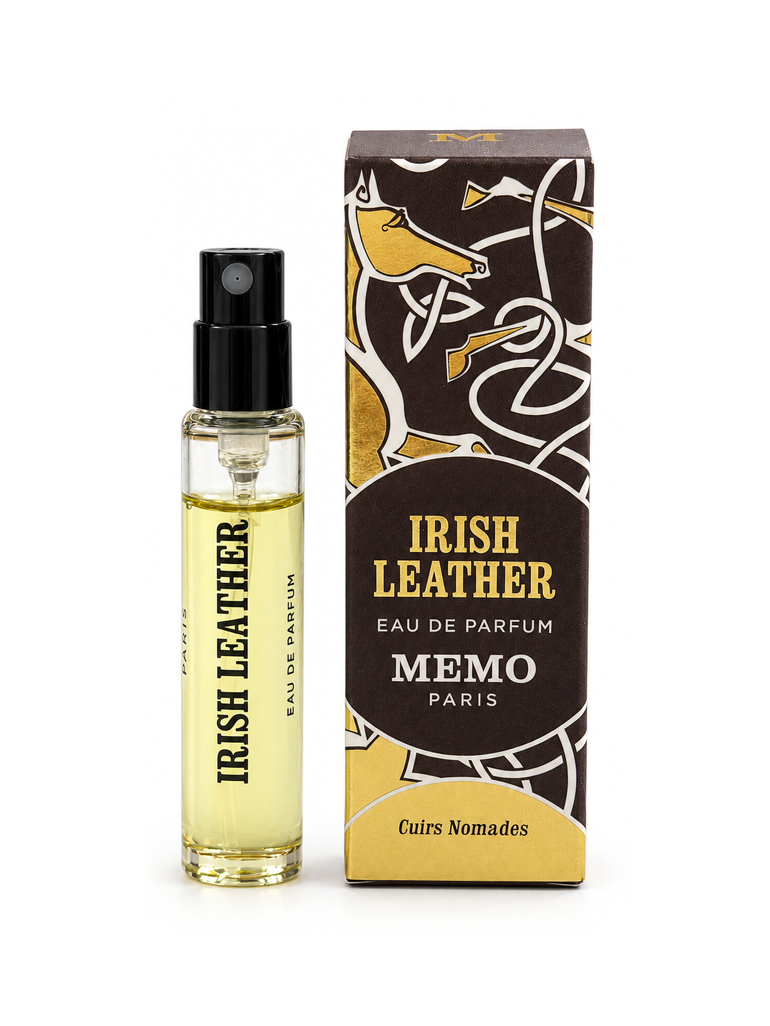 MEMO PARIS Irish Leather, парфюмерная вода, кожаный унисекс-аромат, 5 мл