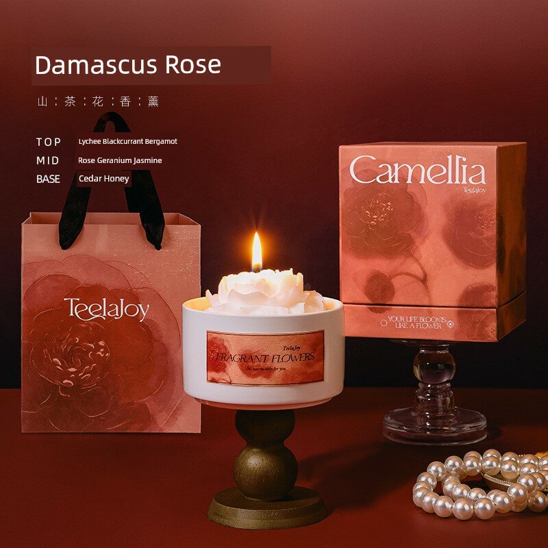 Набор Yuming Mountain Tea Damascus Rose - обновленный продукт с подарочной сумкой, элегантное оформление
