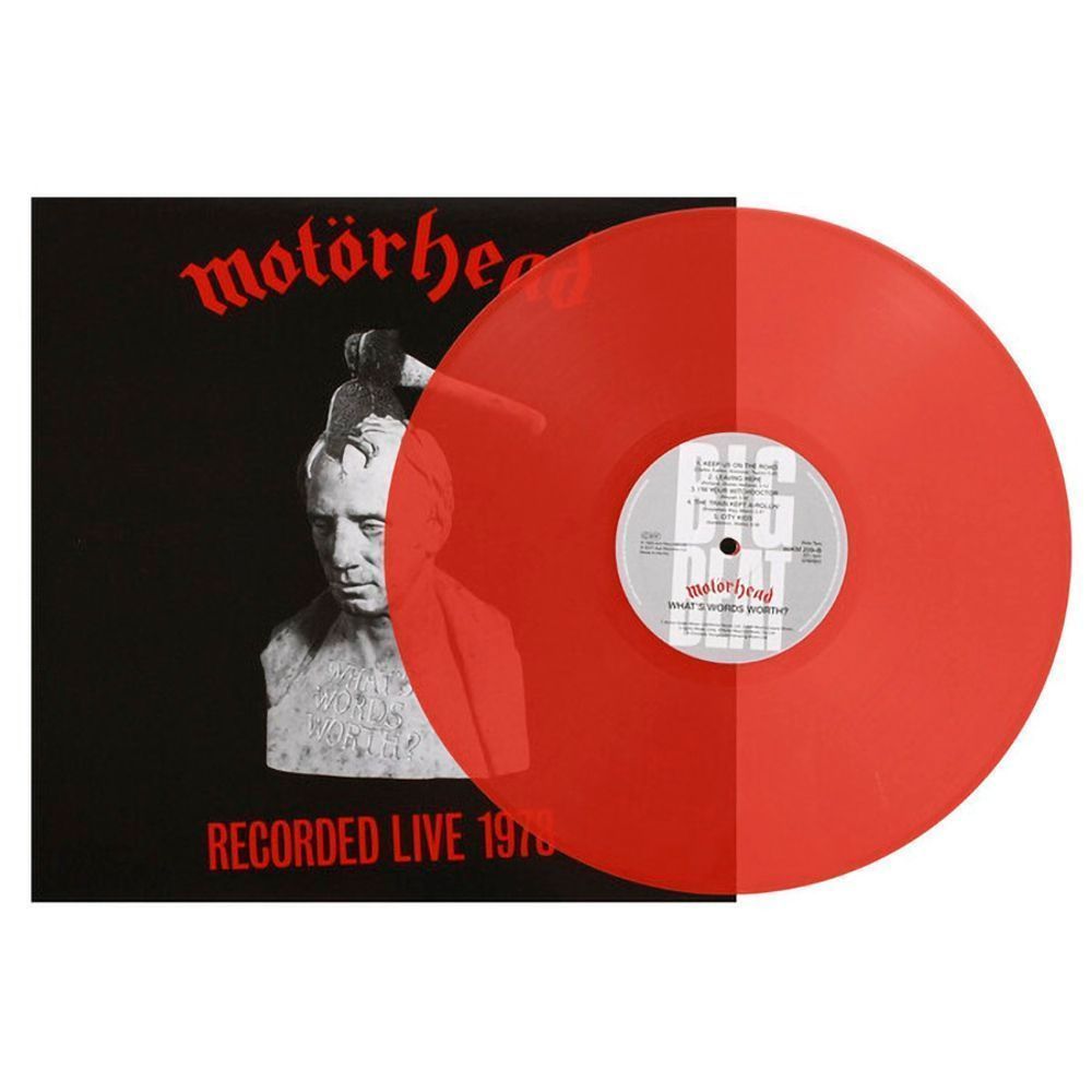 Виниловая пластинка Motorhead What's Words Worth? (Red Vinyl)