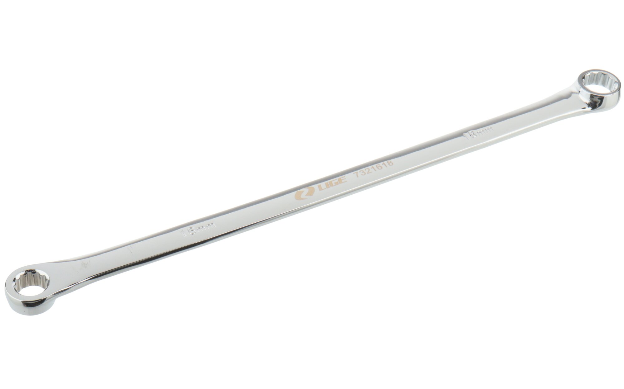 LG-7321618 Ключ накидной 16х18мм прямой экстрадлинный LIGE