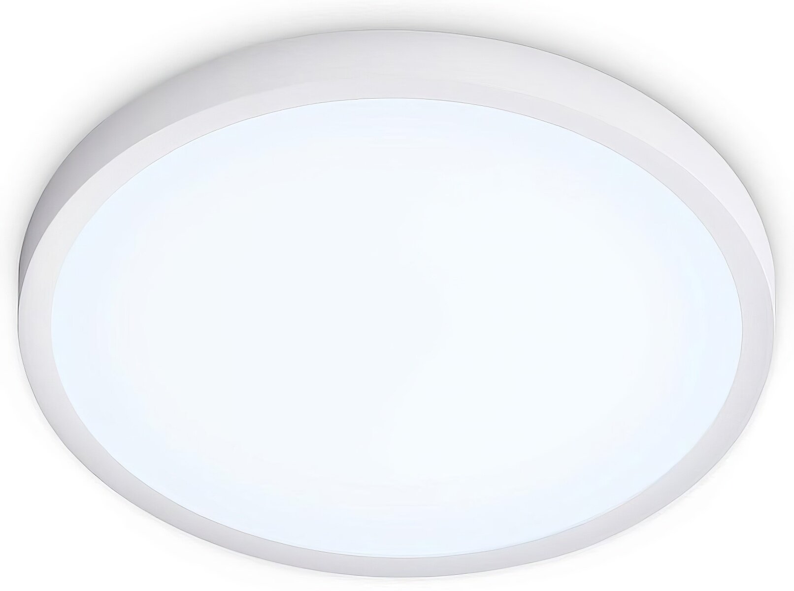 Светильник светодиодный ультратонкий FZ1951 WH белый IP54 20W 5000K D270х15 (Без ПДУ)