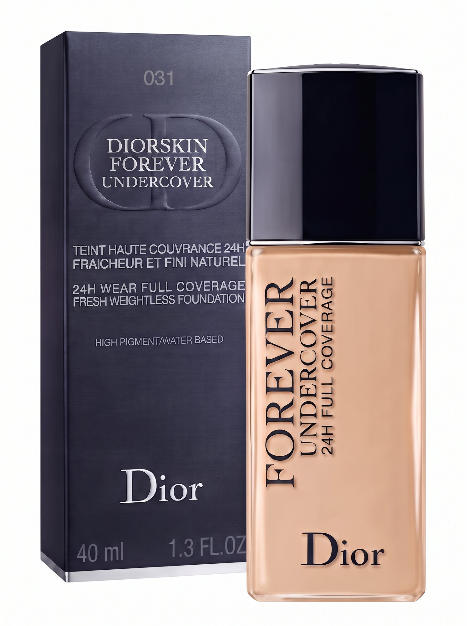 Dior 031 Sand Forever Undercover, 40 мл Тональный флюид. Франция