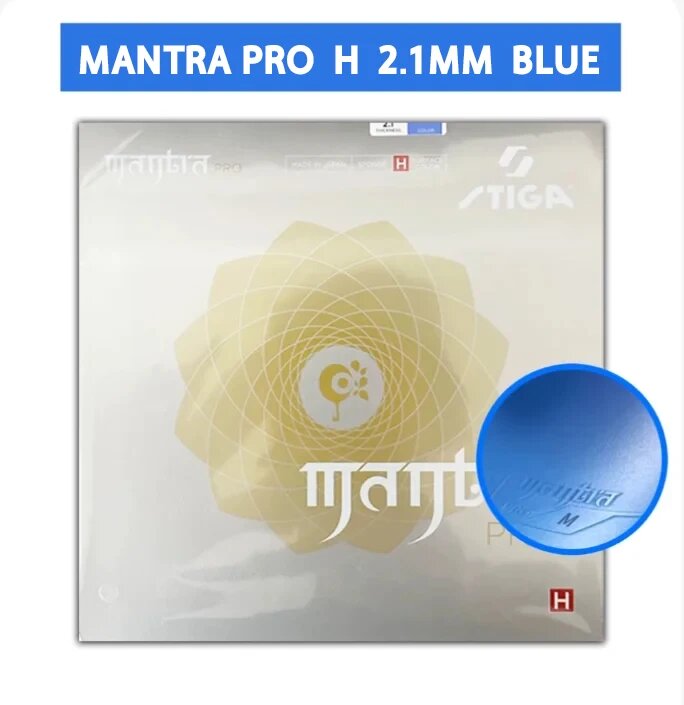 Стикга Мантра Про Х накладка для настольного тенниса PRO-H Blue