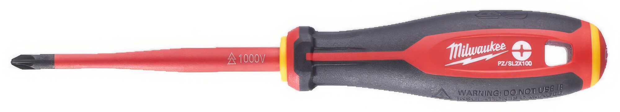 Отвертка трехгранная изолированная VDE PZ/SL2 X100