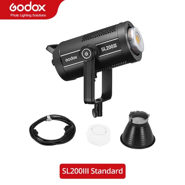 Godox SL200III светодиодный видеосвет 215W 5600K Черный, SL200III
