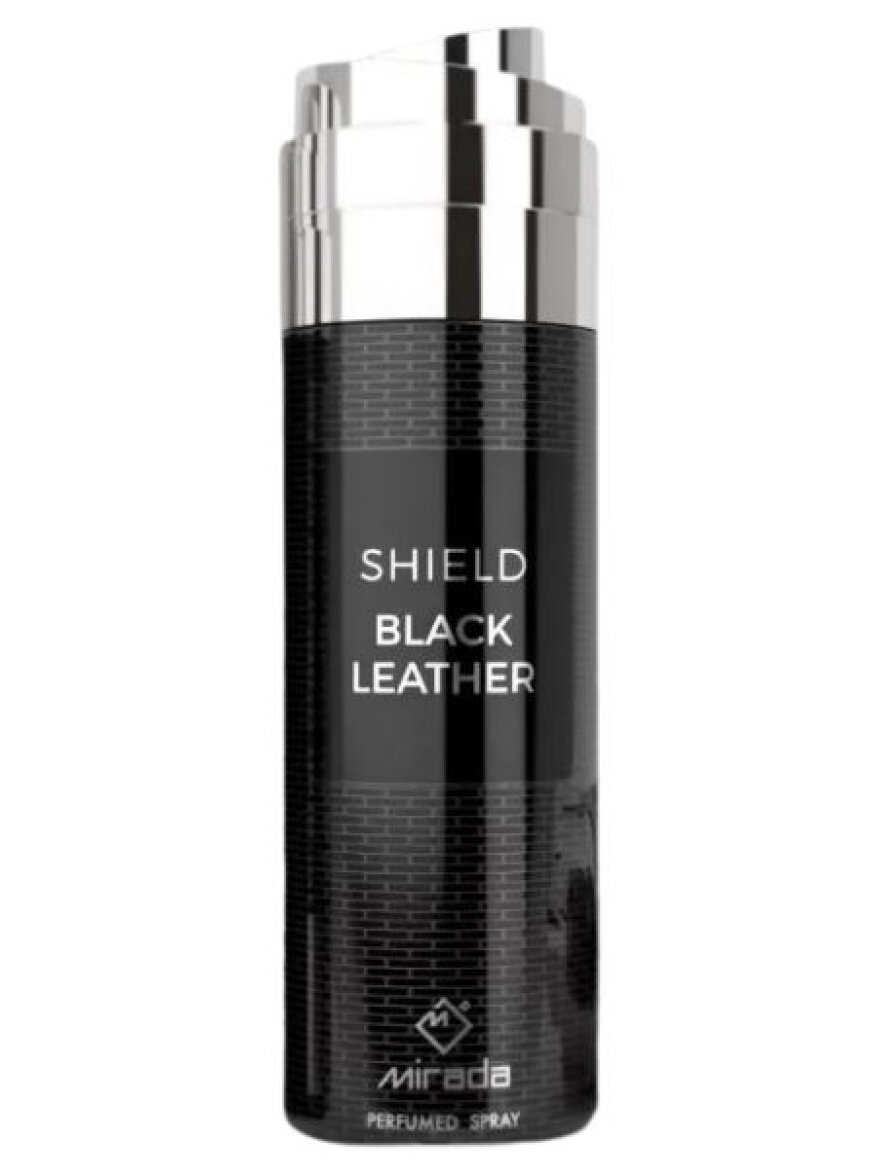 Дезодорант Mirada Shield black leather, 200 мл