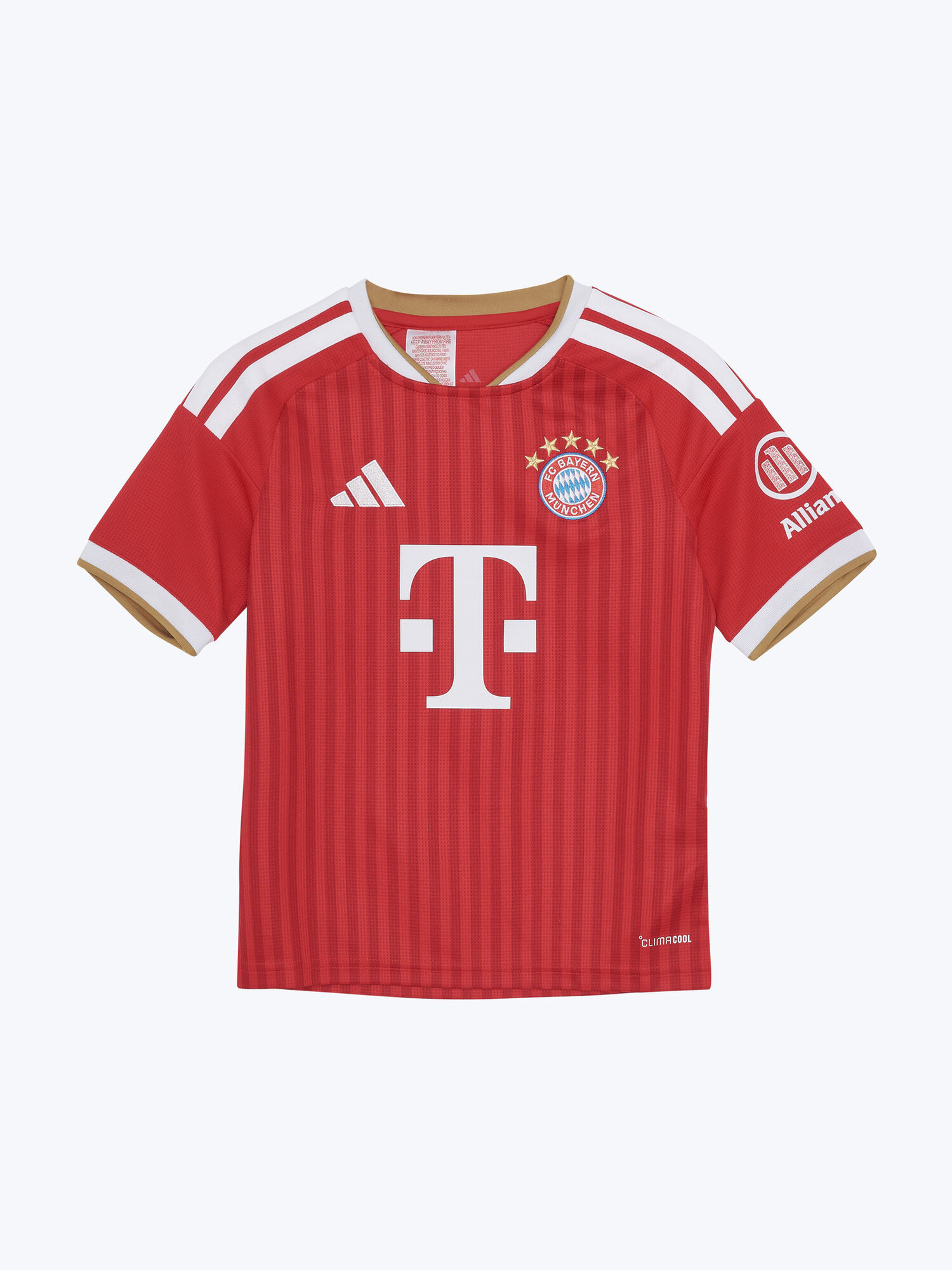Футболка спортивная adidas Bayern сезон 2026/27 домашняя подростковая