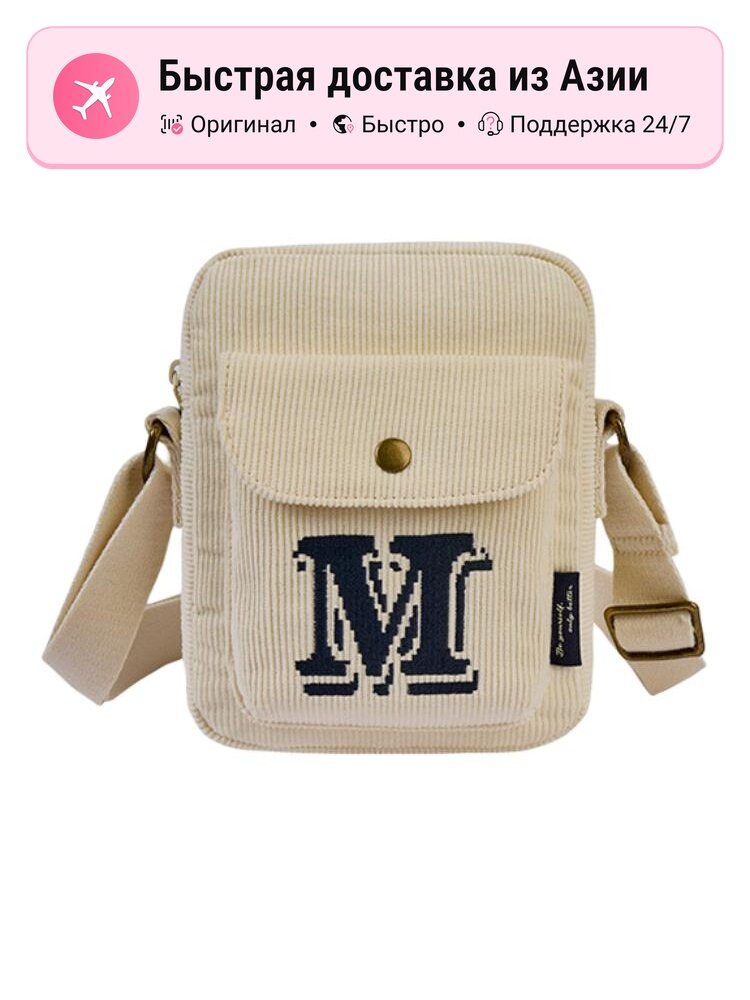 Сумка кросс-боди Mizuno Mizuno Corduroy Crossbody Bag