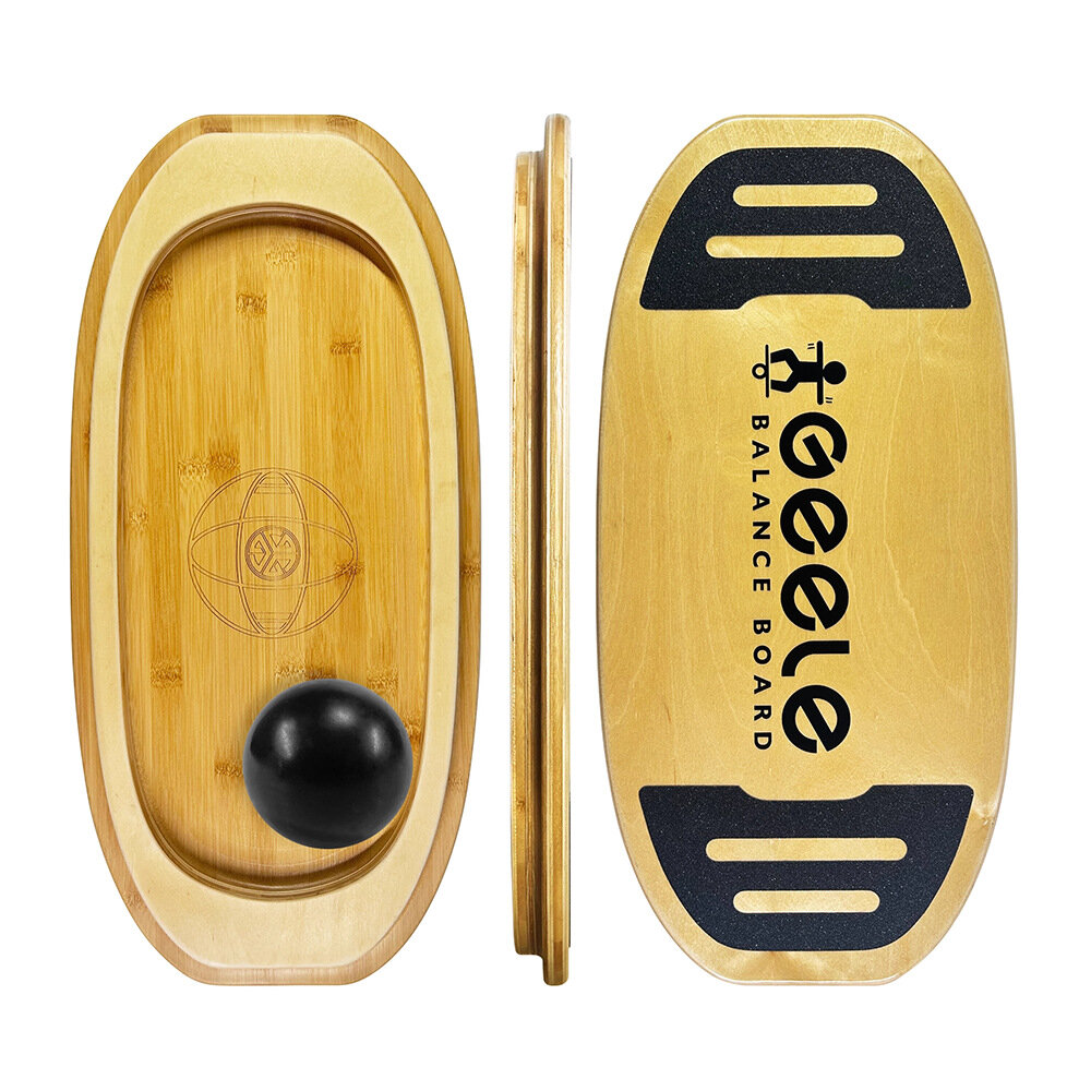 Тренажер для баланса Geele Balance Training Board, профессиональный тренажер для баланса, для сноубординга, серфинга на суше, йоги и фитнеса