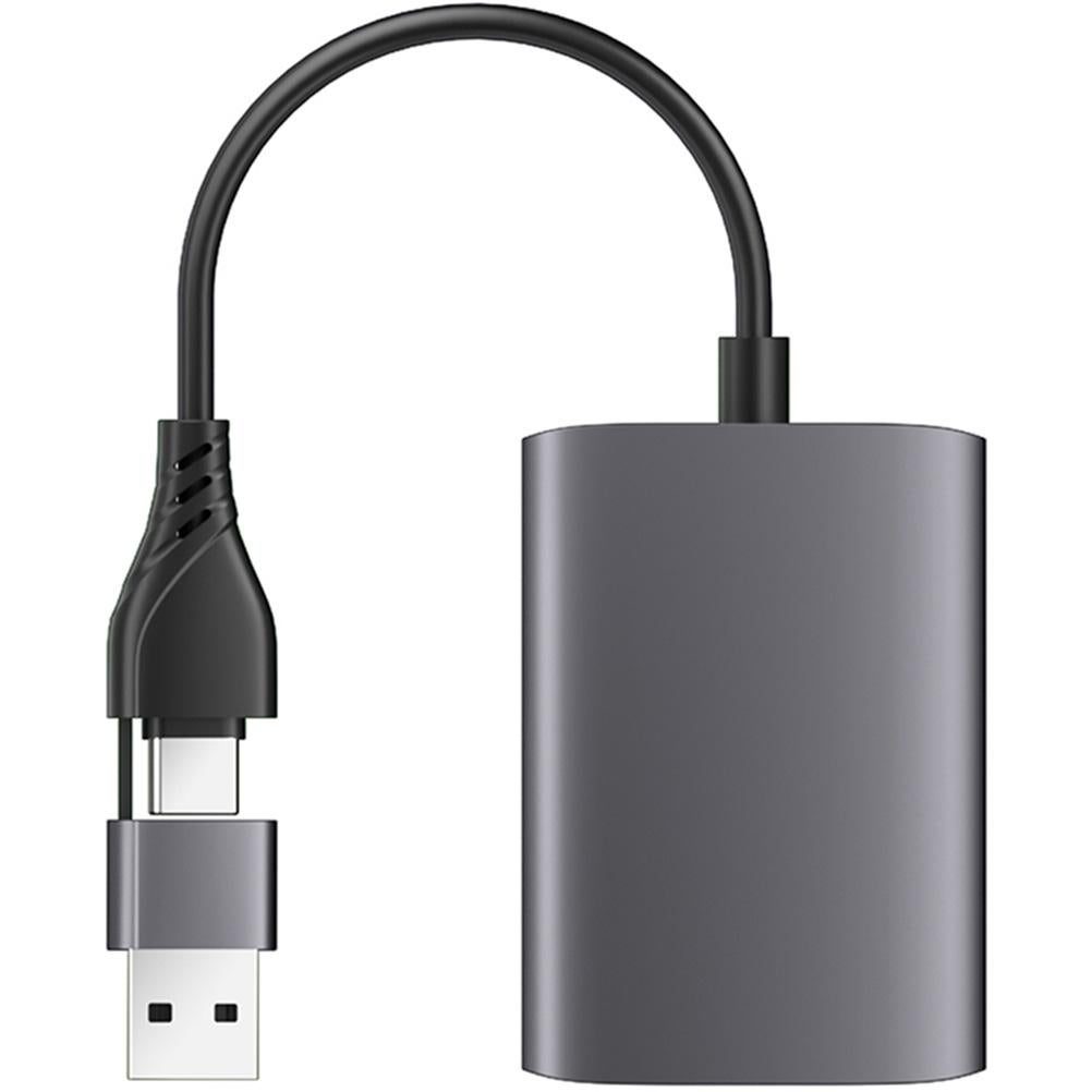 USB-концентратор USB 3.0/Type-C для подключения двух дисплеев высокой четкости, разветвитель данных.