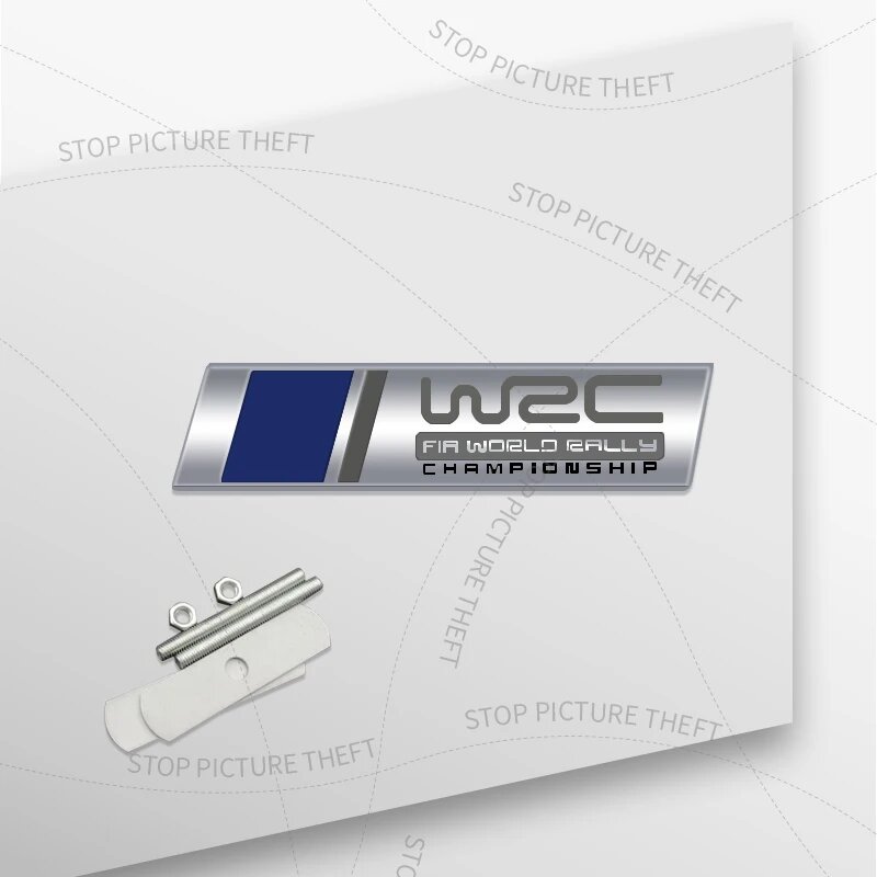 Металлический 3D логотип наклейка WRC Grille 1 шт