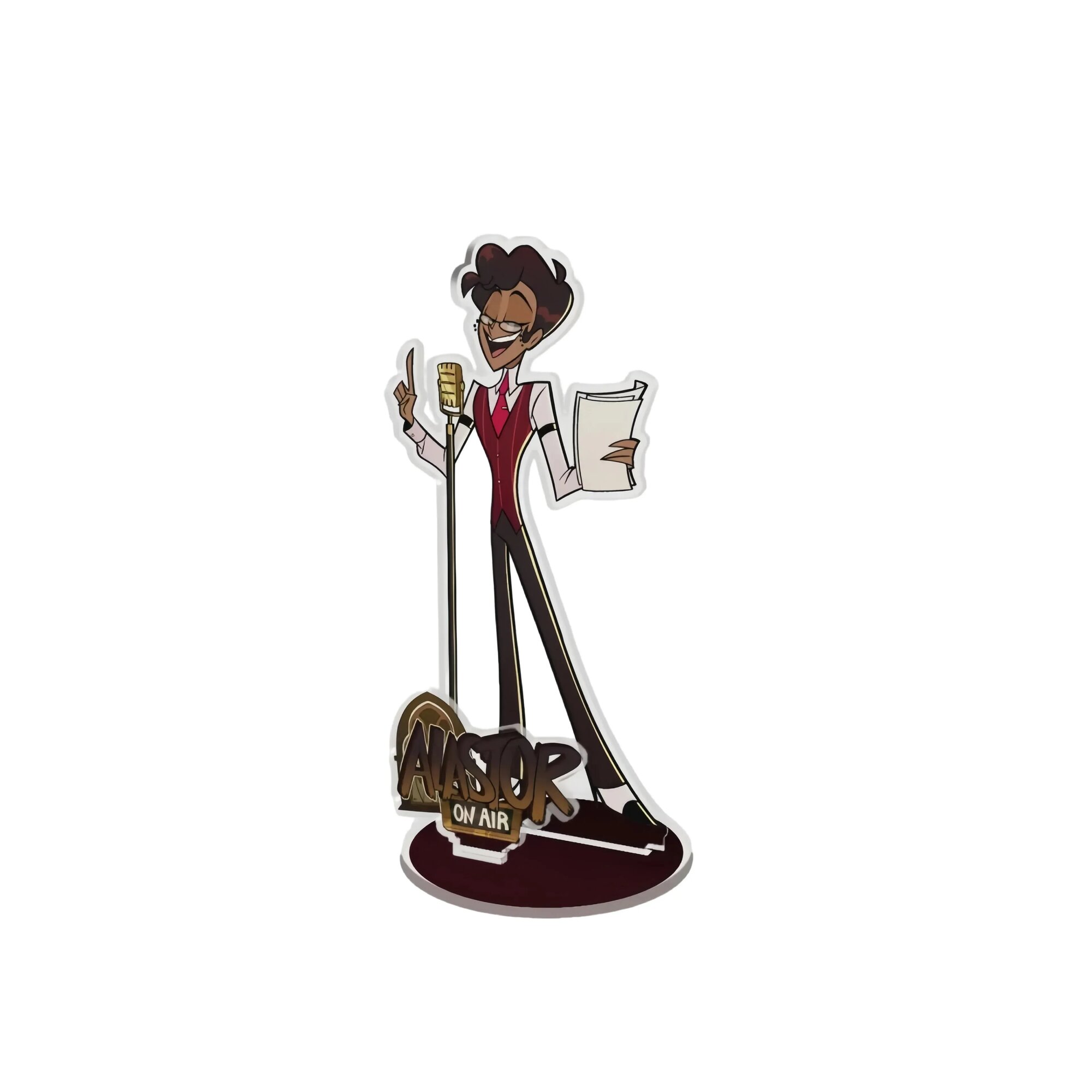 Акриловая фигурка Bandai Vox Alastor Vincent Velvet Abel 15 см 1