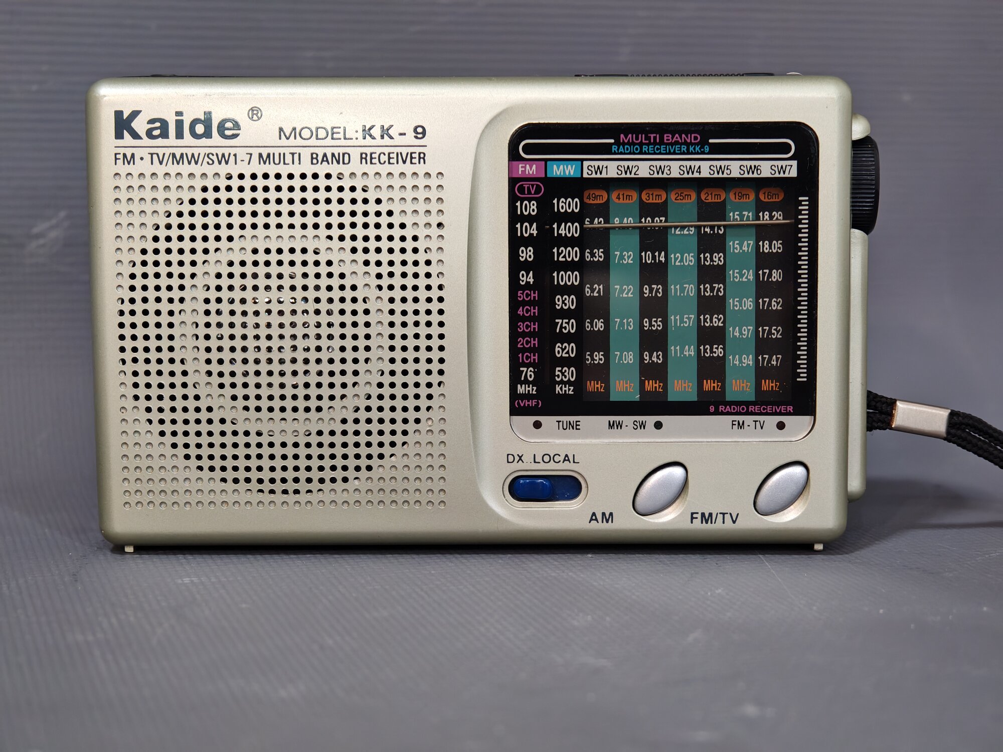 Портативный радиоприёмник Kaide модель KK9