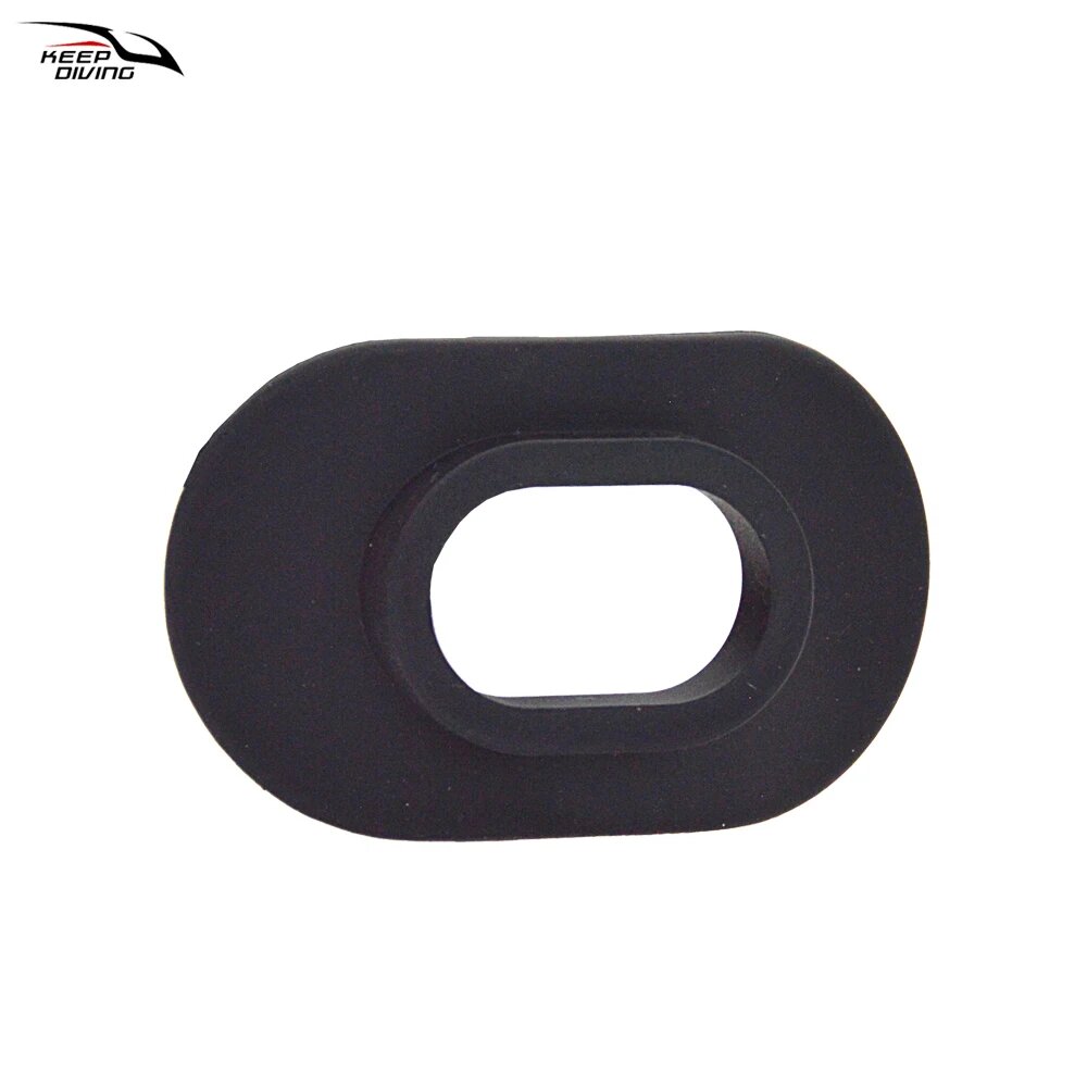 Keeper DIVING силиконовый чехол для мундштука синего цвета Черный, Black