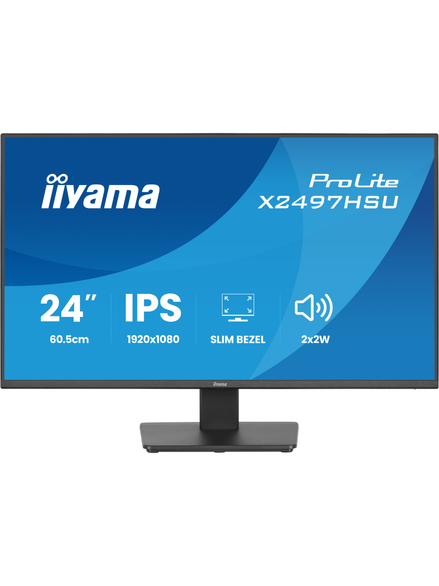 23.8 Монитор Iiyama ProLite X2497HSU-B1 23.8 IPS 120 Гц 1xHDMI 1xDP