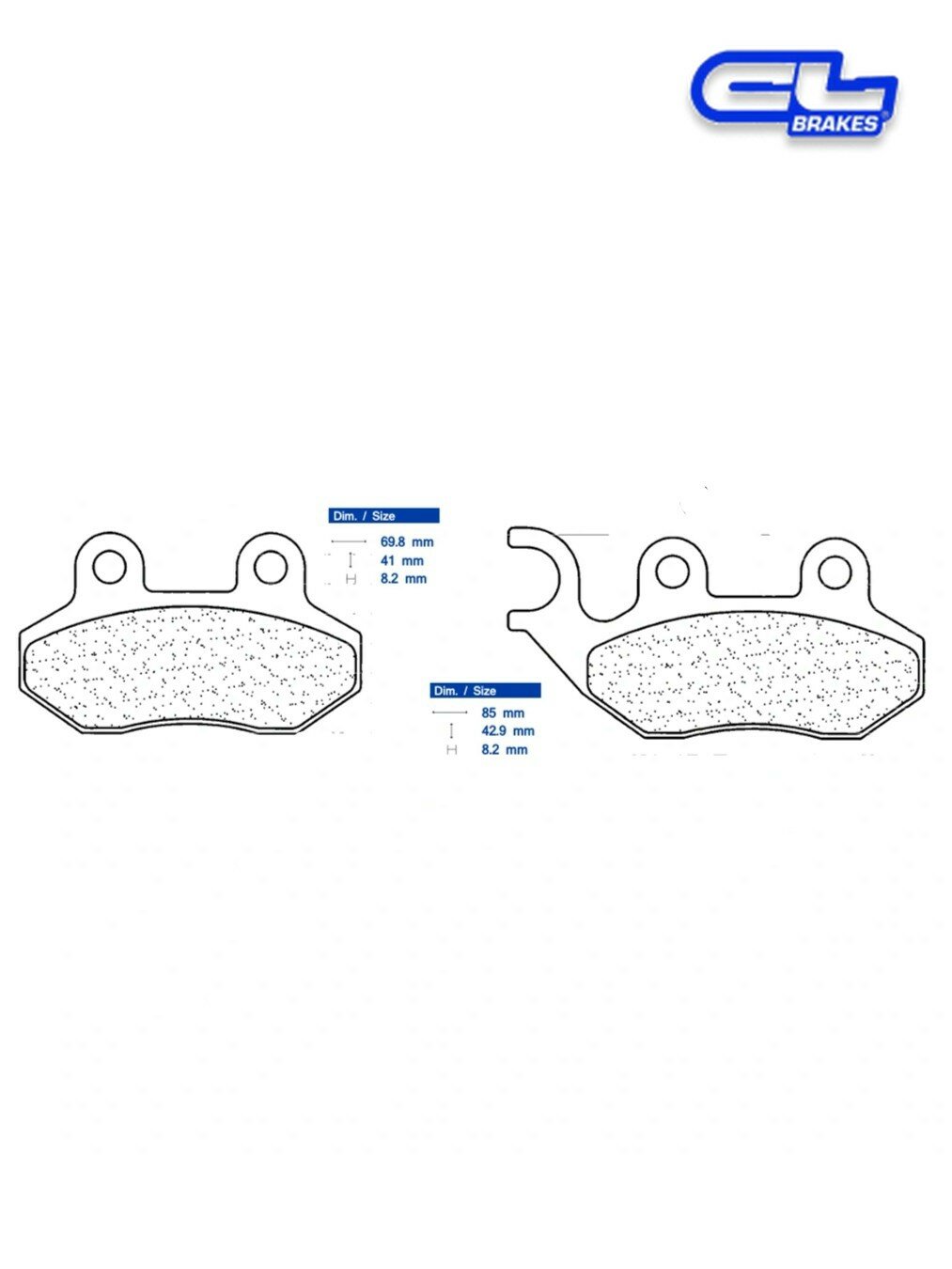 Тормозные колодки CL Brakes 3039MSC
