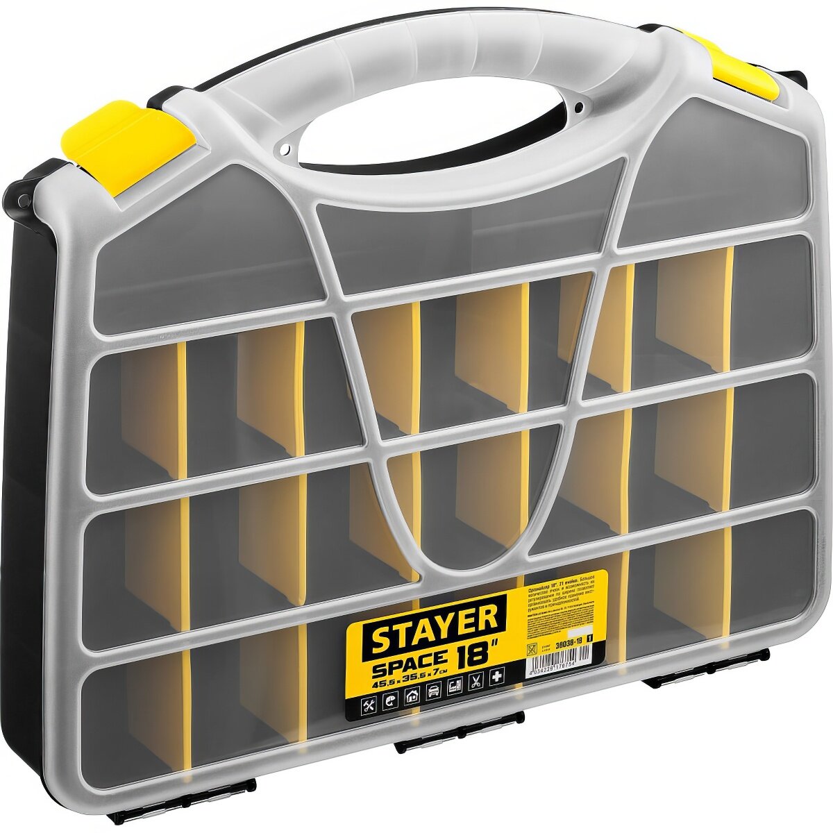 Пластиковый органайзер STAYER Space-18 38038-18_z01