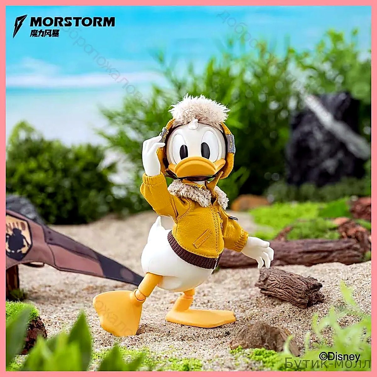 В серии Disney Pilots MORSTORM представлены Микки, дональд Дак и Гуфи, а также стильные куклы