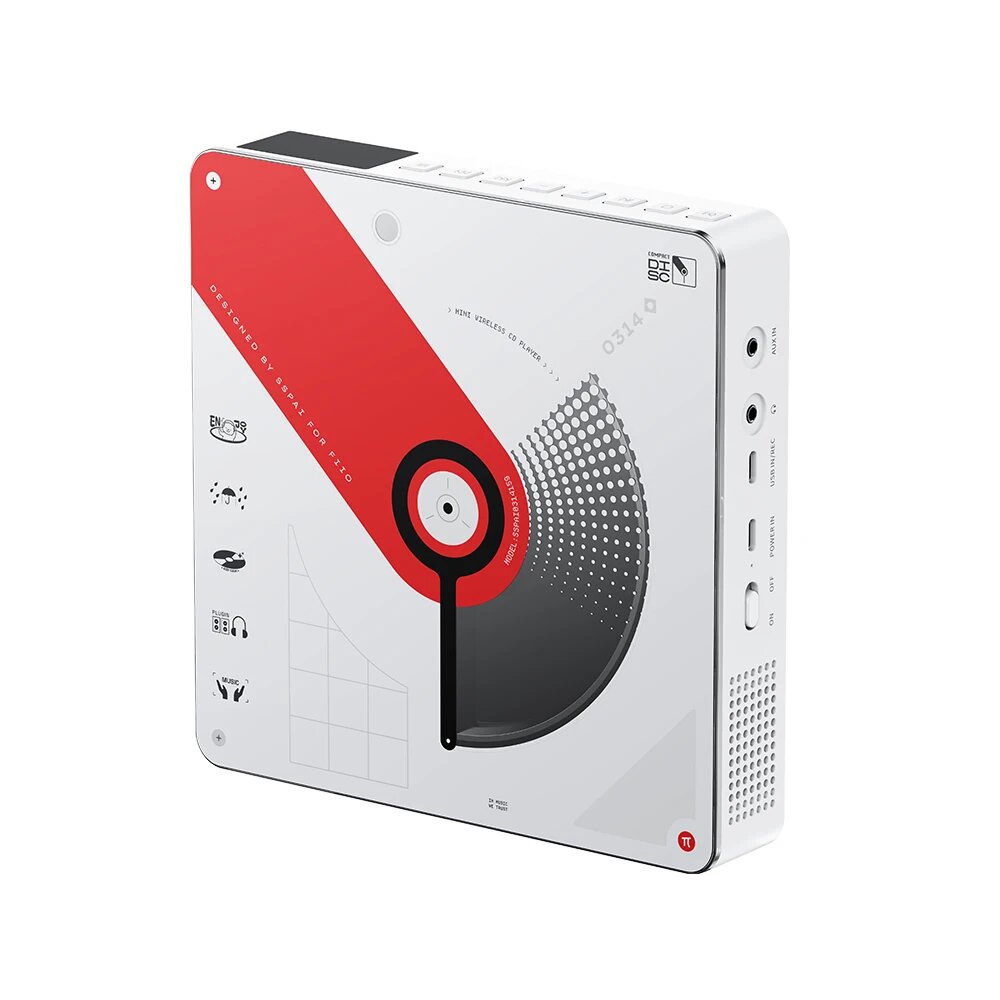 FIIO Snowsky BEATBOX Портативный CD-плеер Customized white