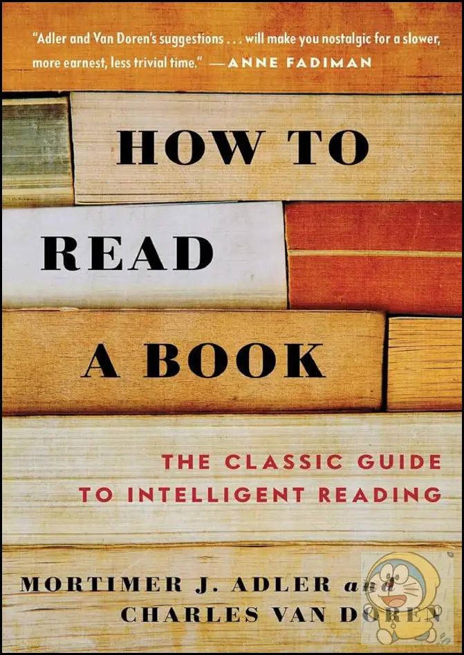 How to Read a Book Mortimer J. Adler Reading Guide Paperback