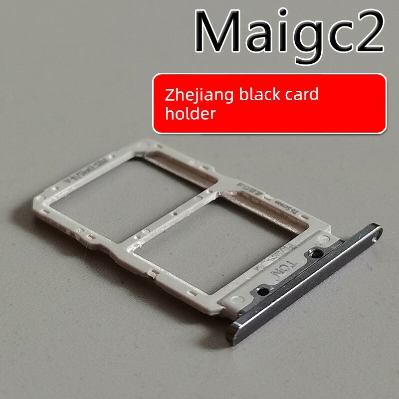 Заменяемый SIM-карта держатель для Honor Magic2 в градиентном черном цвете для аксессуаров к смартфону