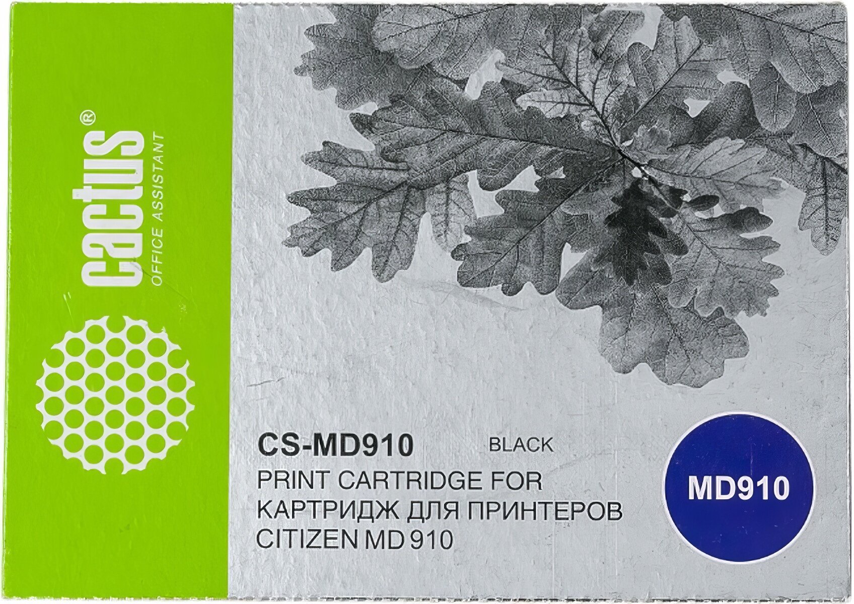 Матричный картридж для citizen md-910 Cactus черный CS-MD910 807476