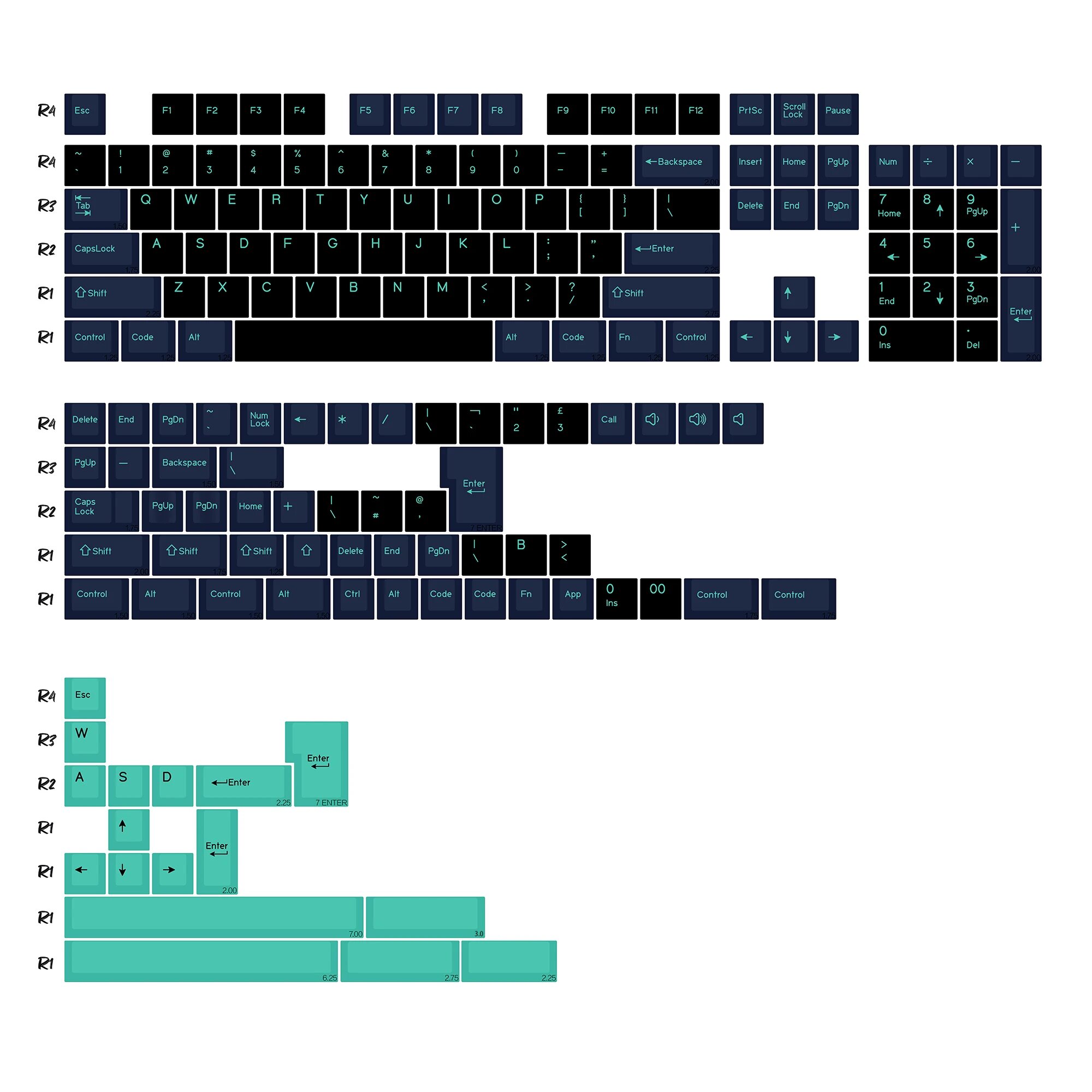 GMK Keycaps GMK Hammerhead-Dark