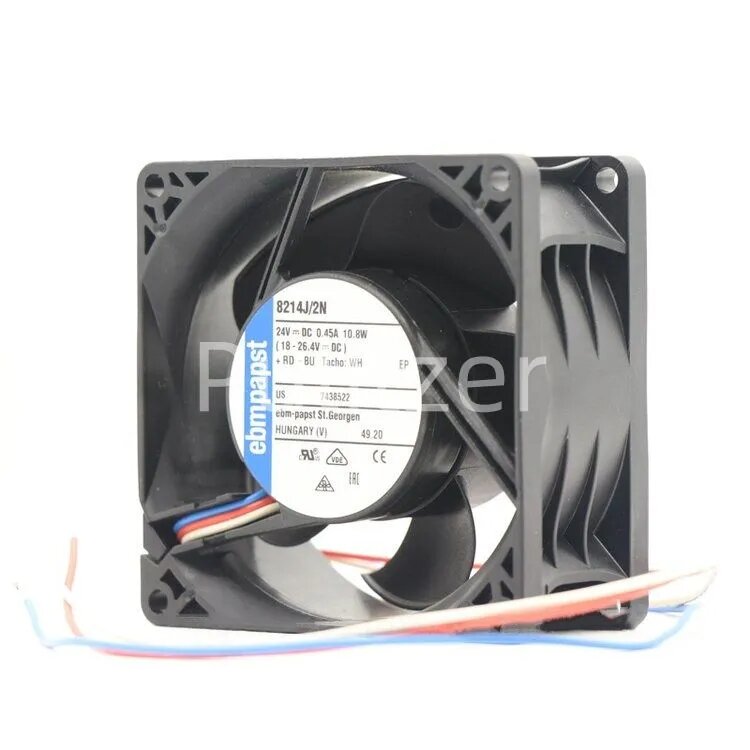 Ebmpapst 8214J/2N 24V 80*80*38mm компактный вентилятор охлаждения DC вентиляции