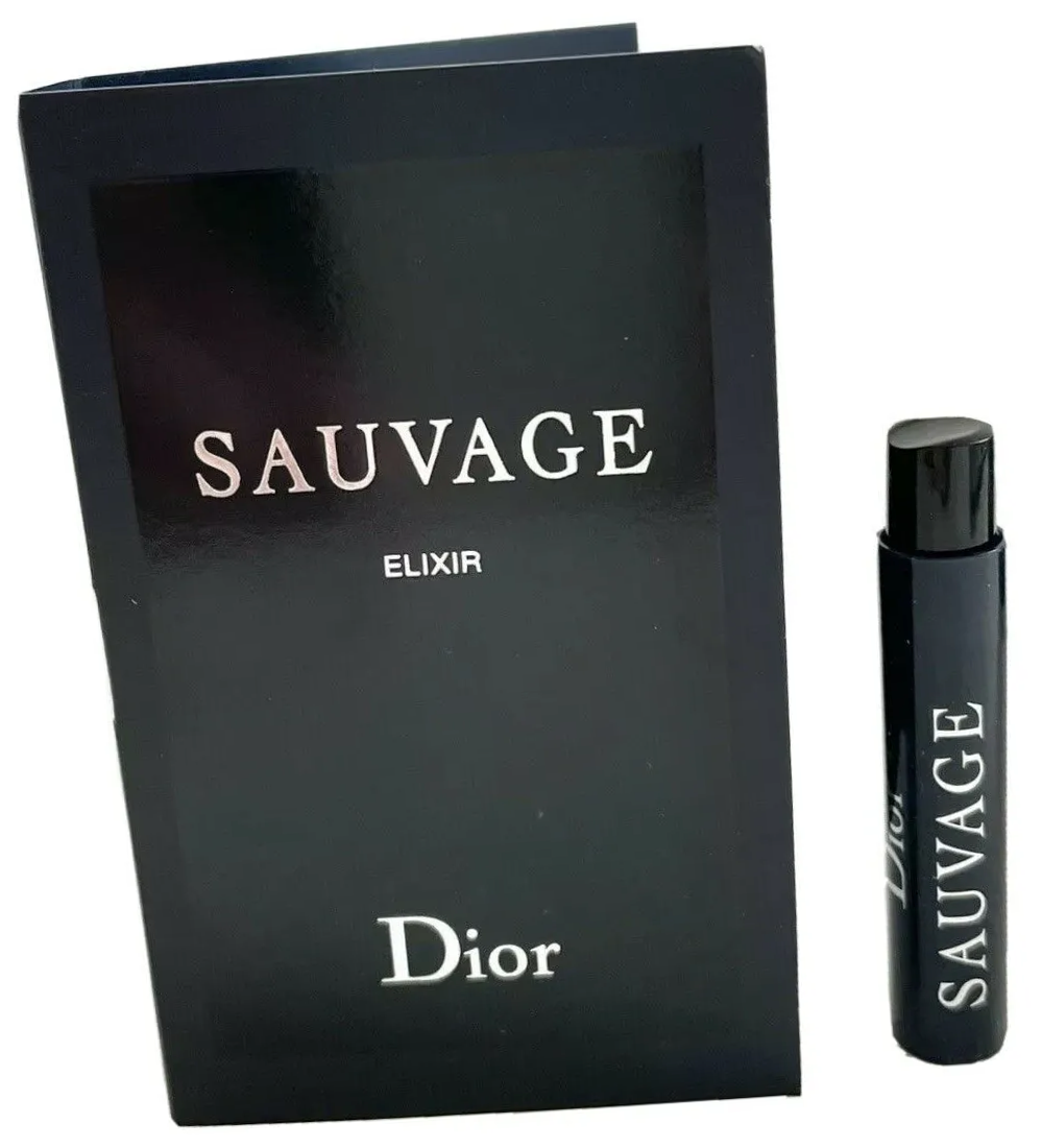Духи Christian Dior Sauvage Elixir пробник 1 / Кристиан Диор Саваж Эликсир миниатюра / Сэмпл для знакомства с ароматом