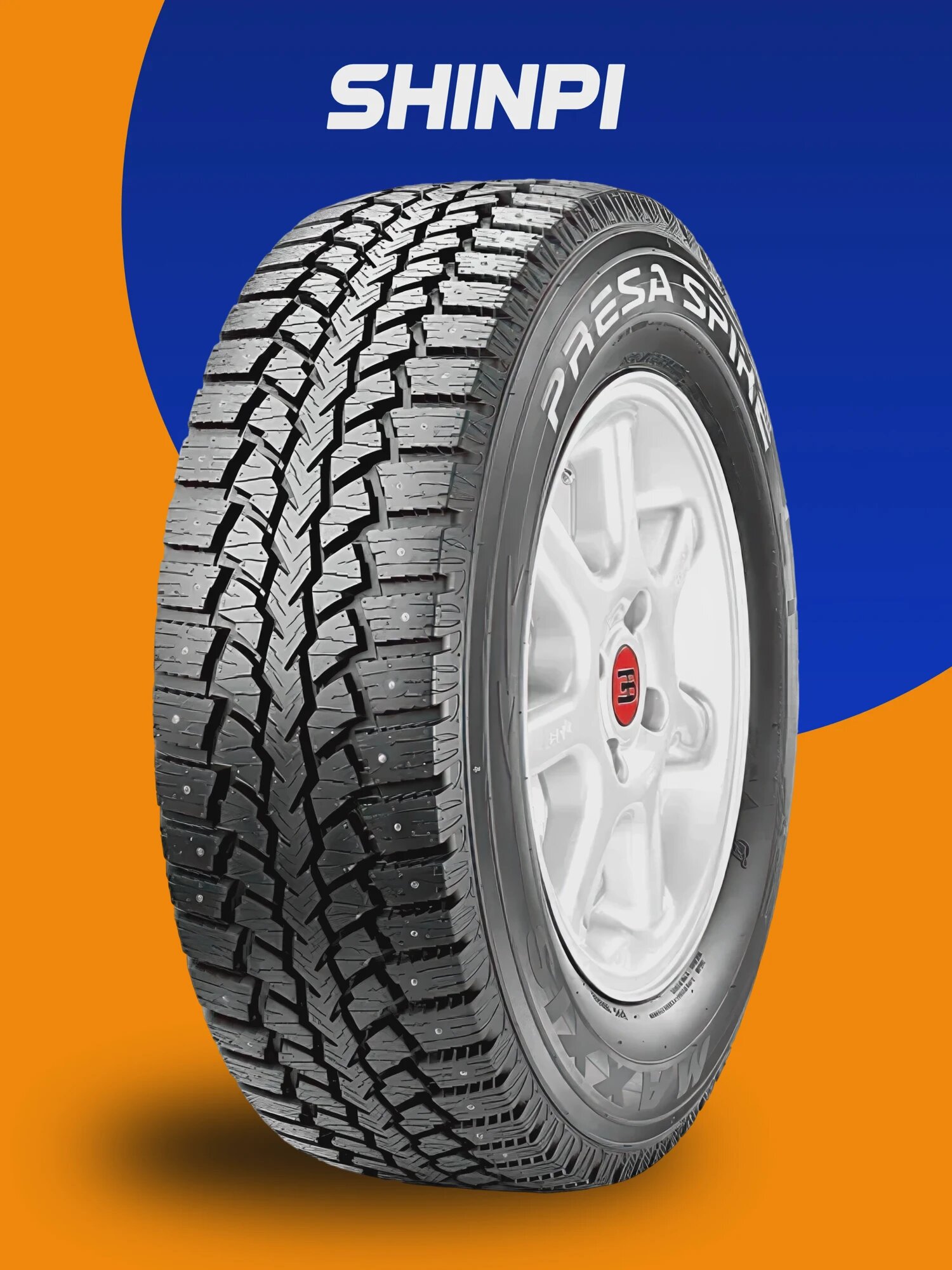 Шины Maxxis MA-SLW Presa Spike LT 185/ R14 102Q Шипованные зимние