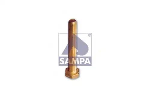 Болт выпускного коллектора m10x1.5x82/75/75 12x медн. man d2866 020.060 sampa