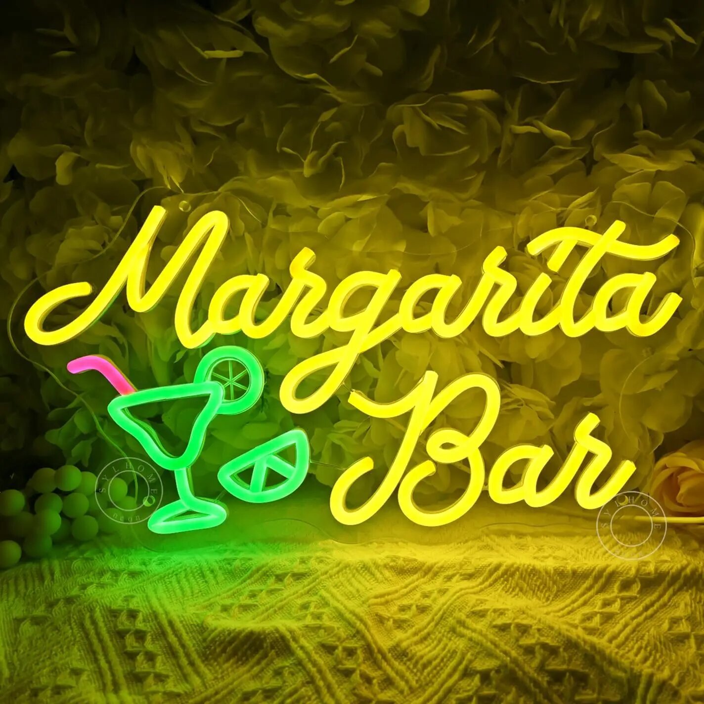 45x24cm Неоновая вывеска Margarita Bar с коктейлем, светодиодный неон USB настенный светильник, декор стены для бара кафе домашнего бара, подарок любителю коктейлей
