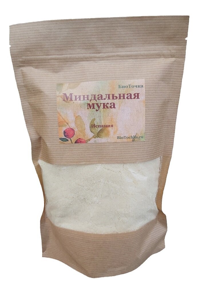 Миндальная мука, БиоТочка, 500 гр.