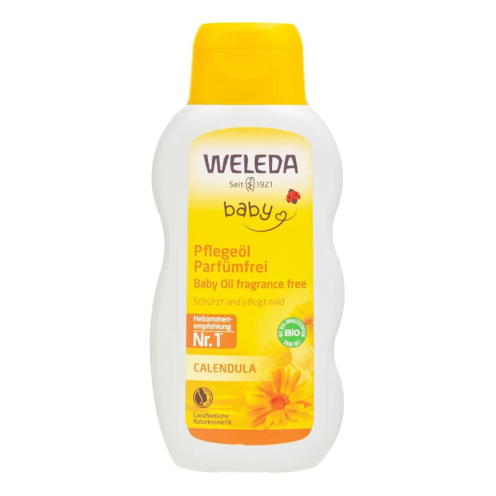 Weleda baby Детское масло для младенцев с календулой 200 мл 1 шт