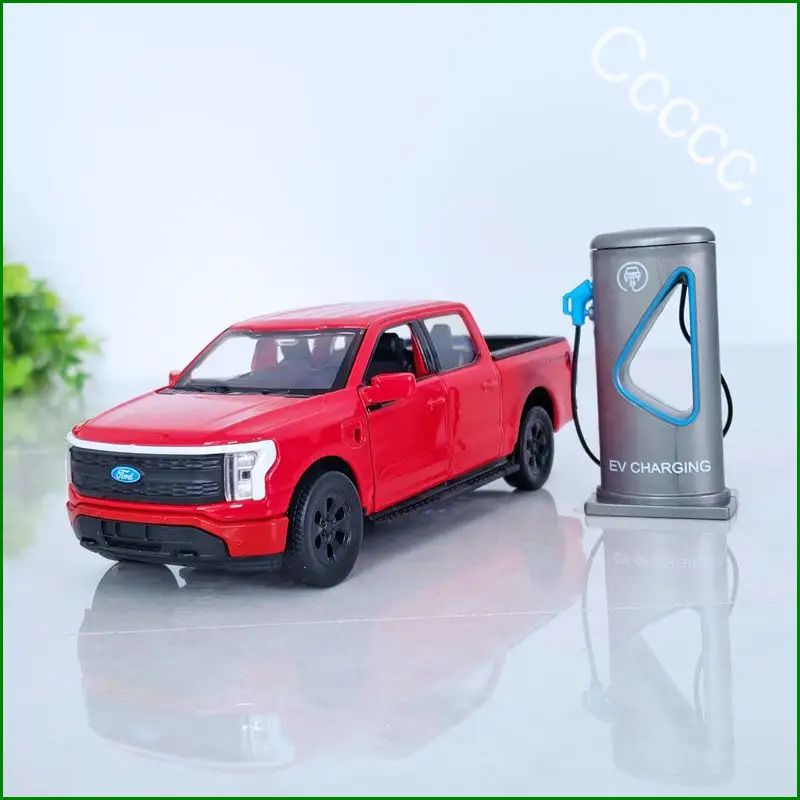Миниатюрная модель автомобиля из литого металла Форд Рэптор F150 модель автомобиля Игрушки 1:36 Ford Raptor F150, со светом и звуками--Cc.