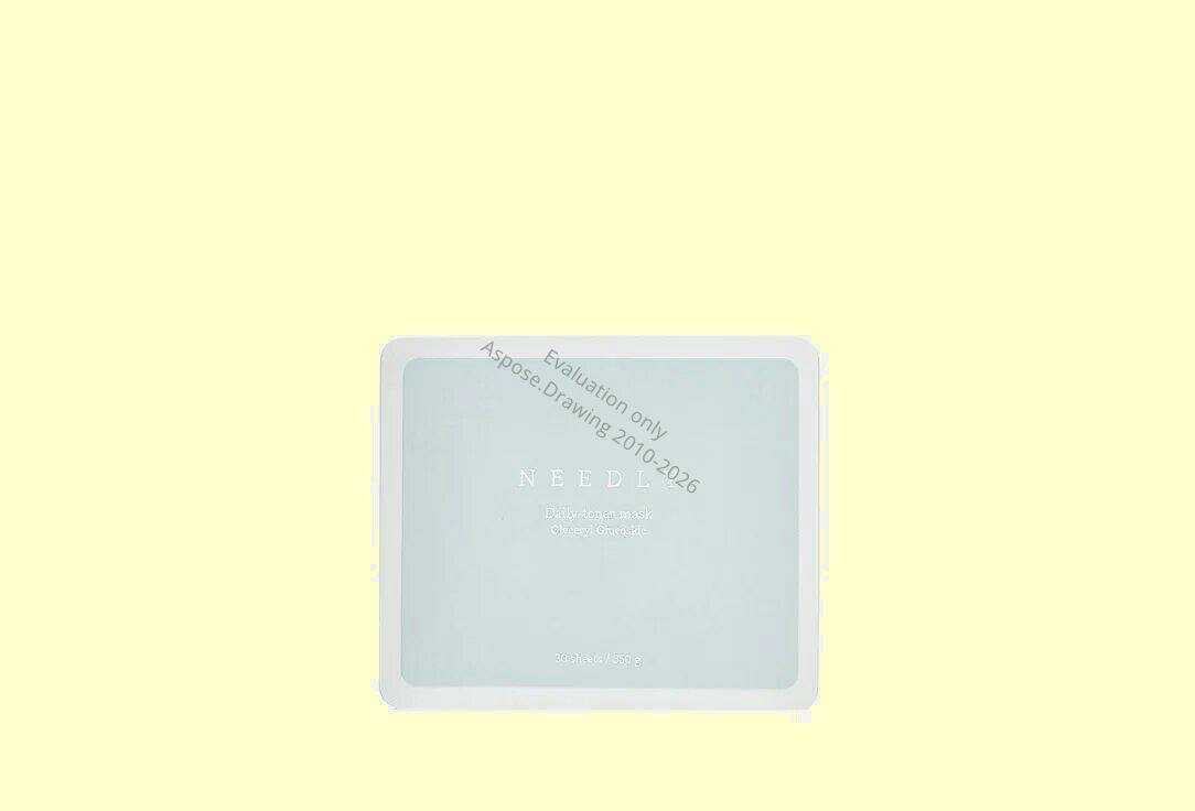 Набор увлажняющих масок для лица NEEDLY Daily toner mask, 30 шт