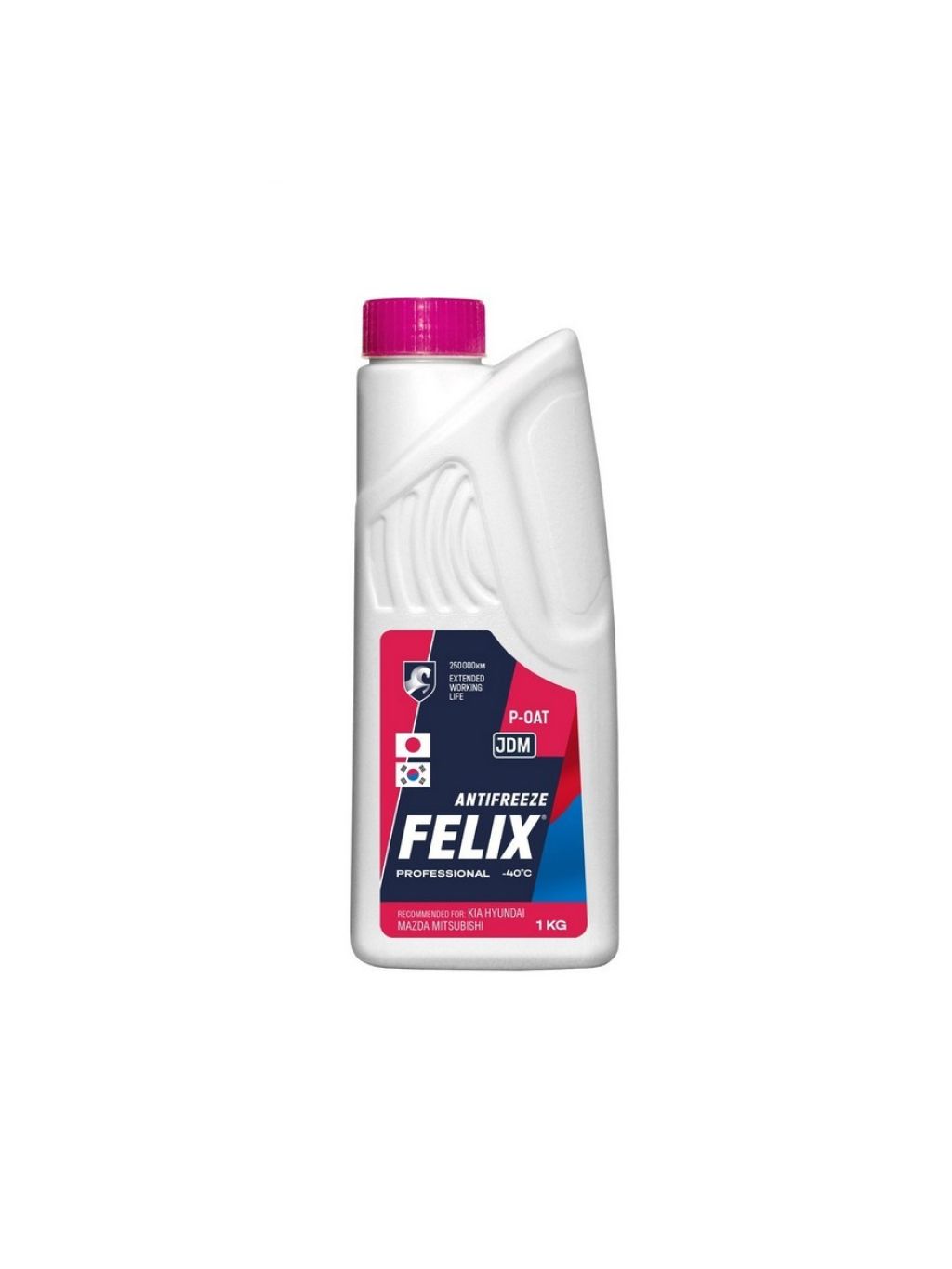 Антифриз Felix JDM G12++ розовый -40 С 1 кг