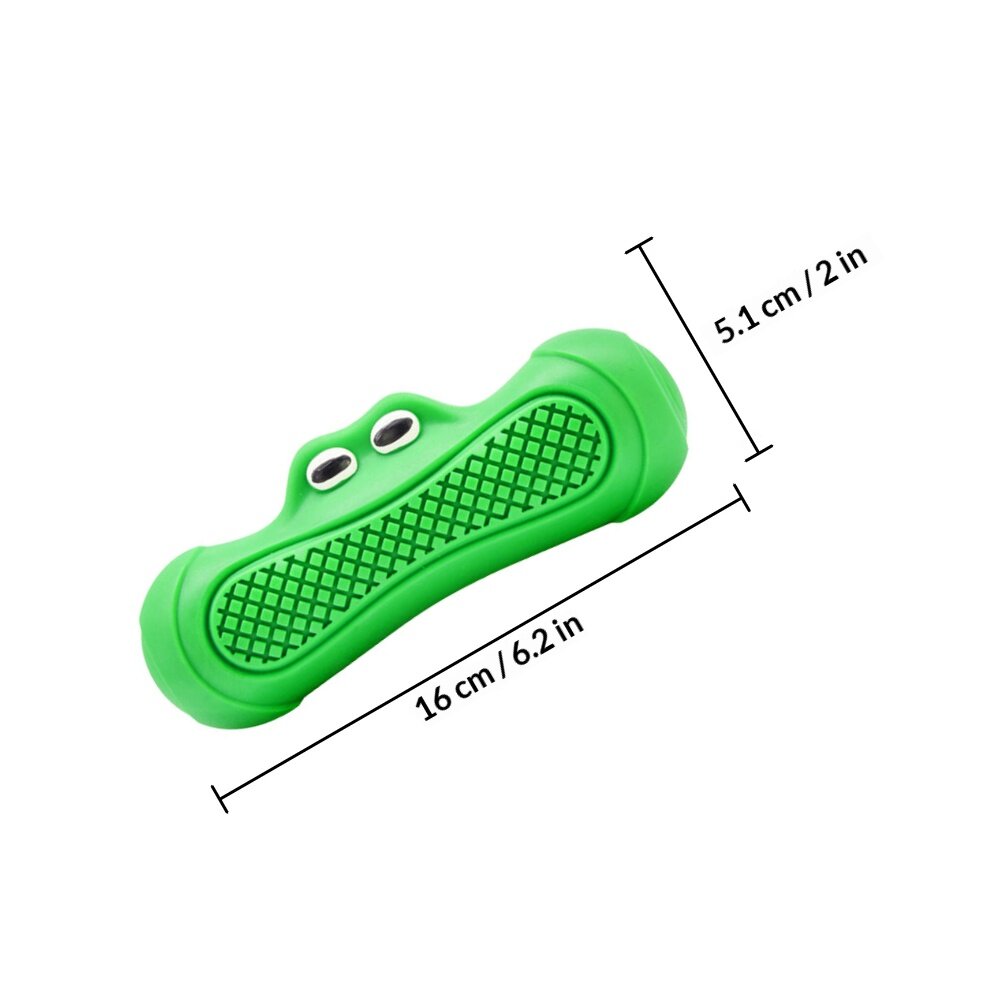 Игрушка Для Собак Зеленый Плавающий Прочный Игрушечный Мяч 16X5.1Cm