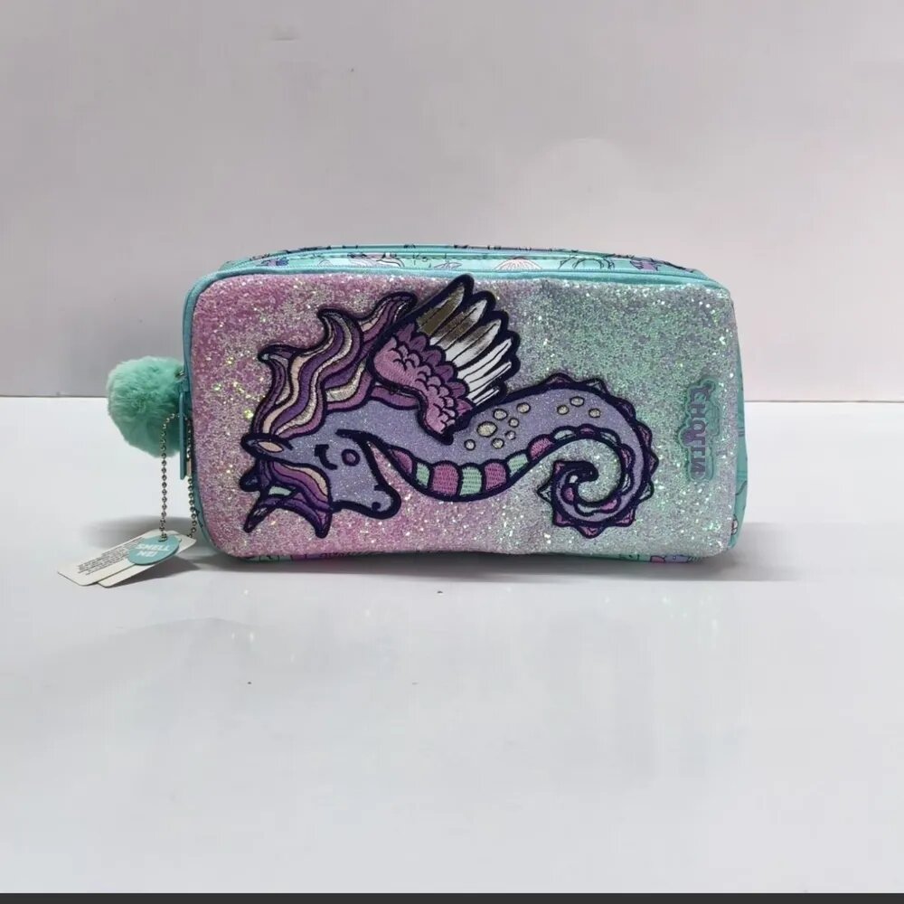 Пенал Smiggle с Соником, синий