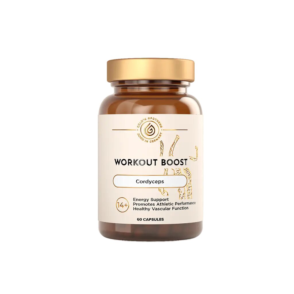 Gold'n Apotheka Workout Boost/Голдн Апотека Воркаут Буст капсулы массой 0,42 г 60 шт