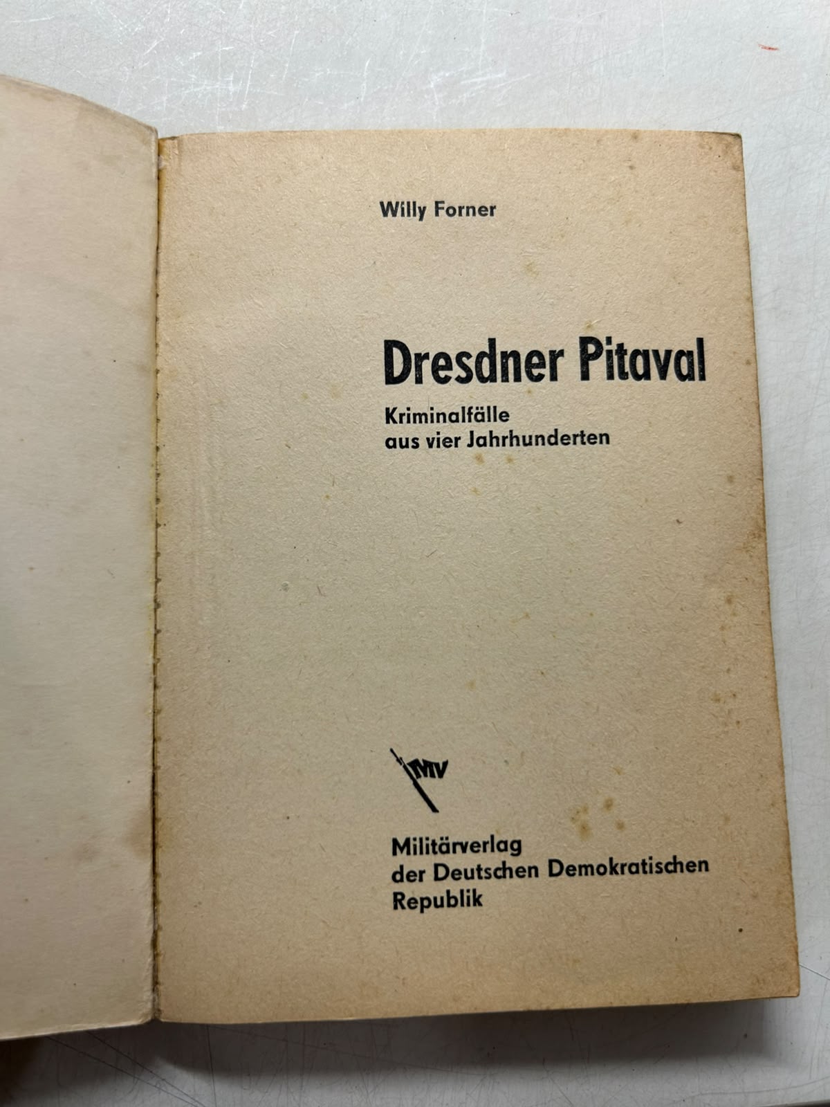 Dresdner Pitaval. Форнер В. — фото 1